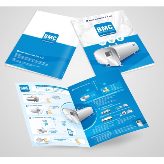 A4 Tek Kırım Broşür - Gocopy